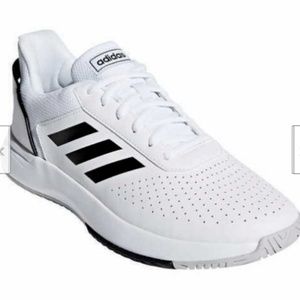 adidas | Shoes | Adidas Mens Black White Court Smash Tennis Gym Sh ...
